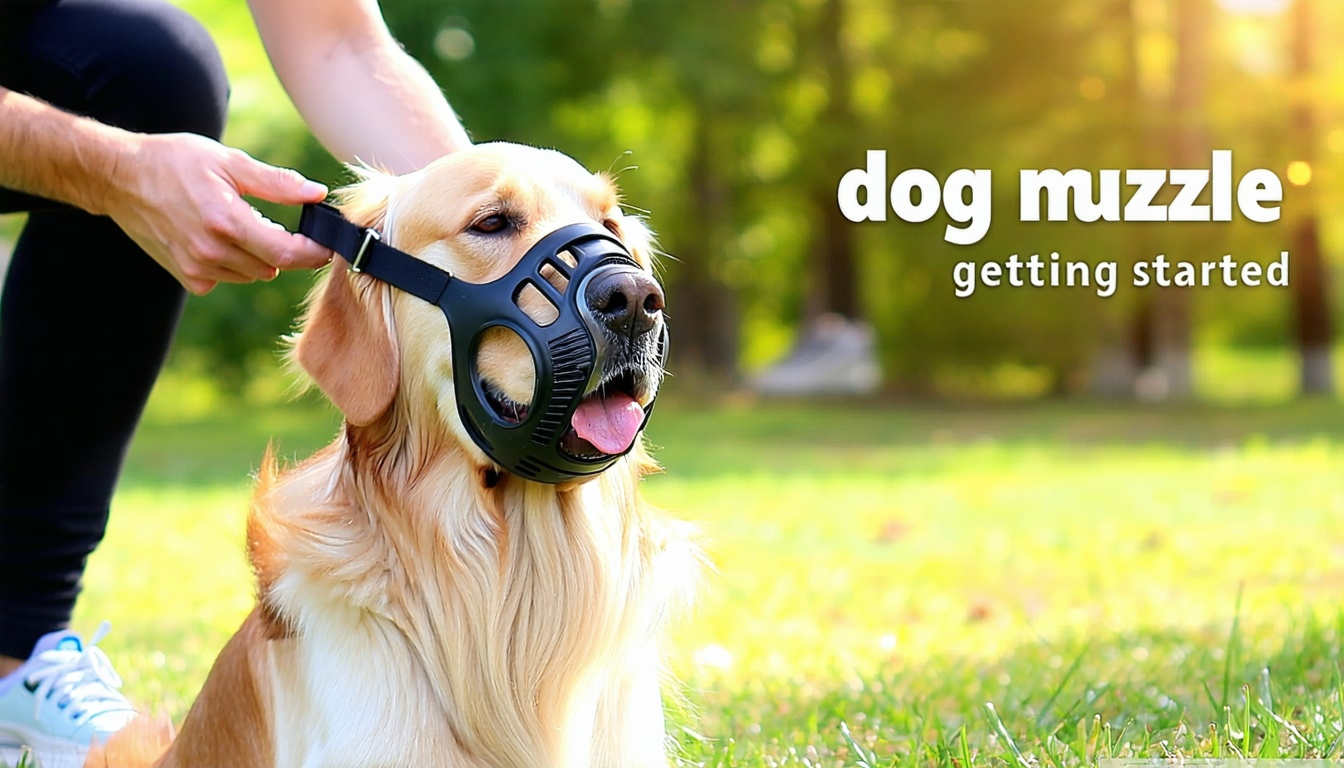 Dog Muzzle: Getting Started - ForDogTrainers Blog