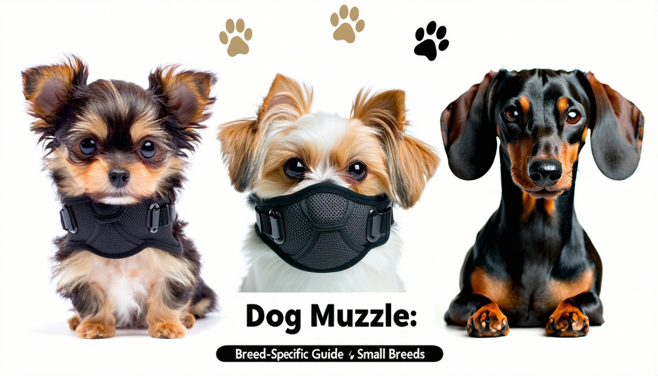 Dog muzzle: Breed-Specific Guide for Small Breeds - ForDogTrainers Blog