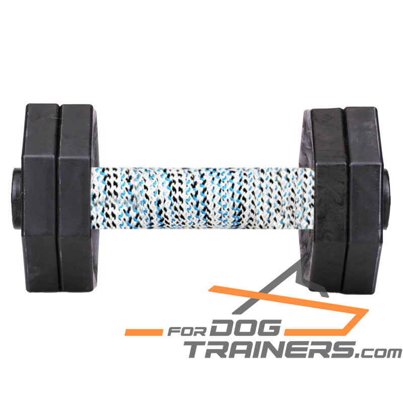 'Schutzhund Trainer' Hardwood Dog Dumbbell with Removable Plates 1000 ...